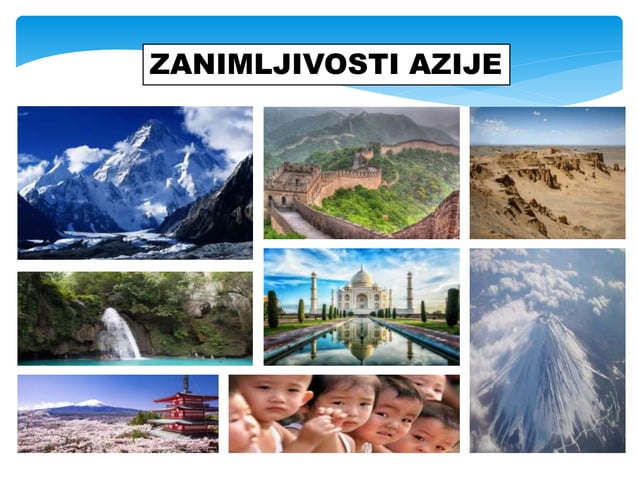 Zanimljivosti Azije | PPT