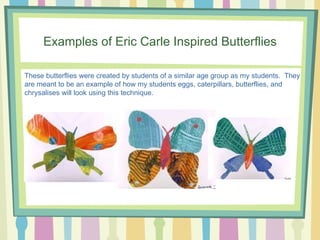 Kindergarten Butterfly Life Cycle | PPT