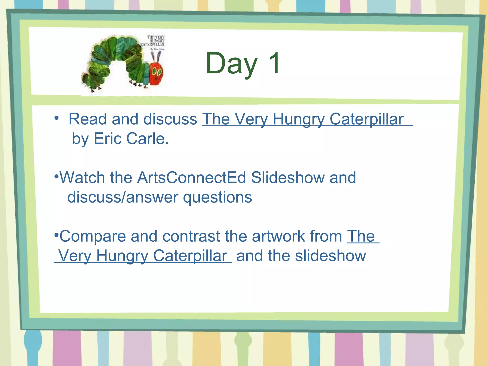 Kindergarten Butterfly Life Cycle | PPT