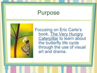 Kindergarten Butterfly Life Cycle | PPT