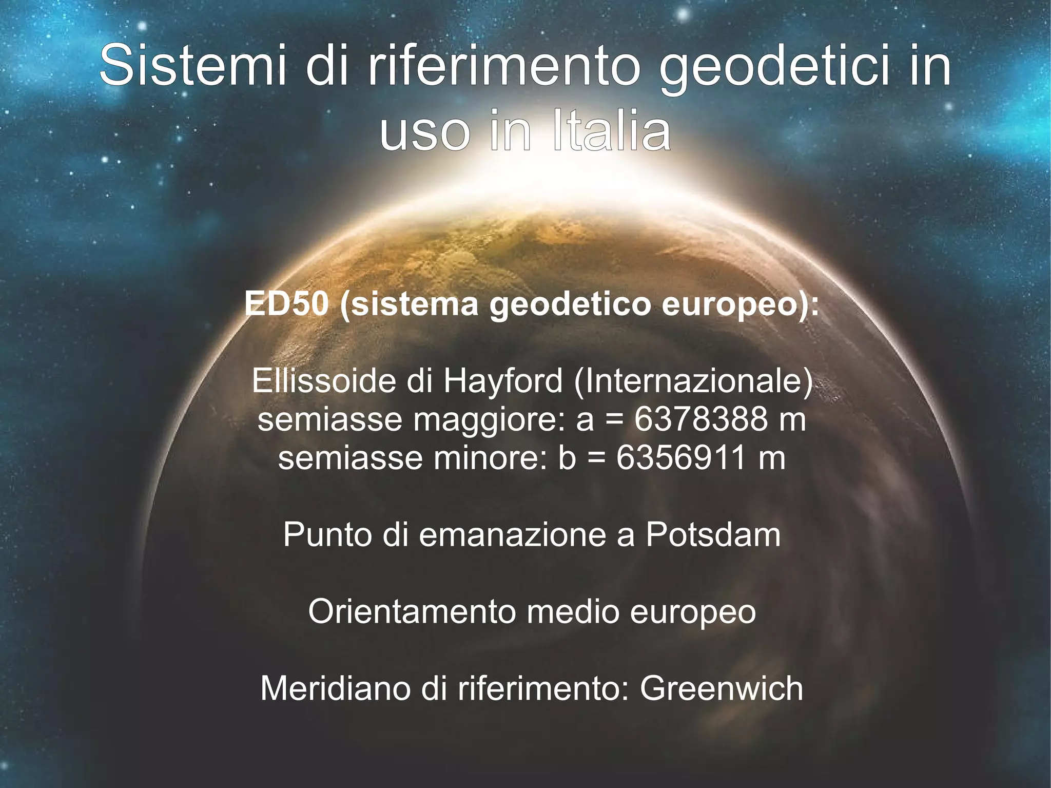 Cenni di topografia e cartografia | ODP | Geology | Science