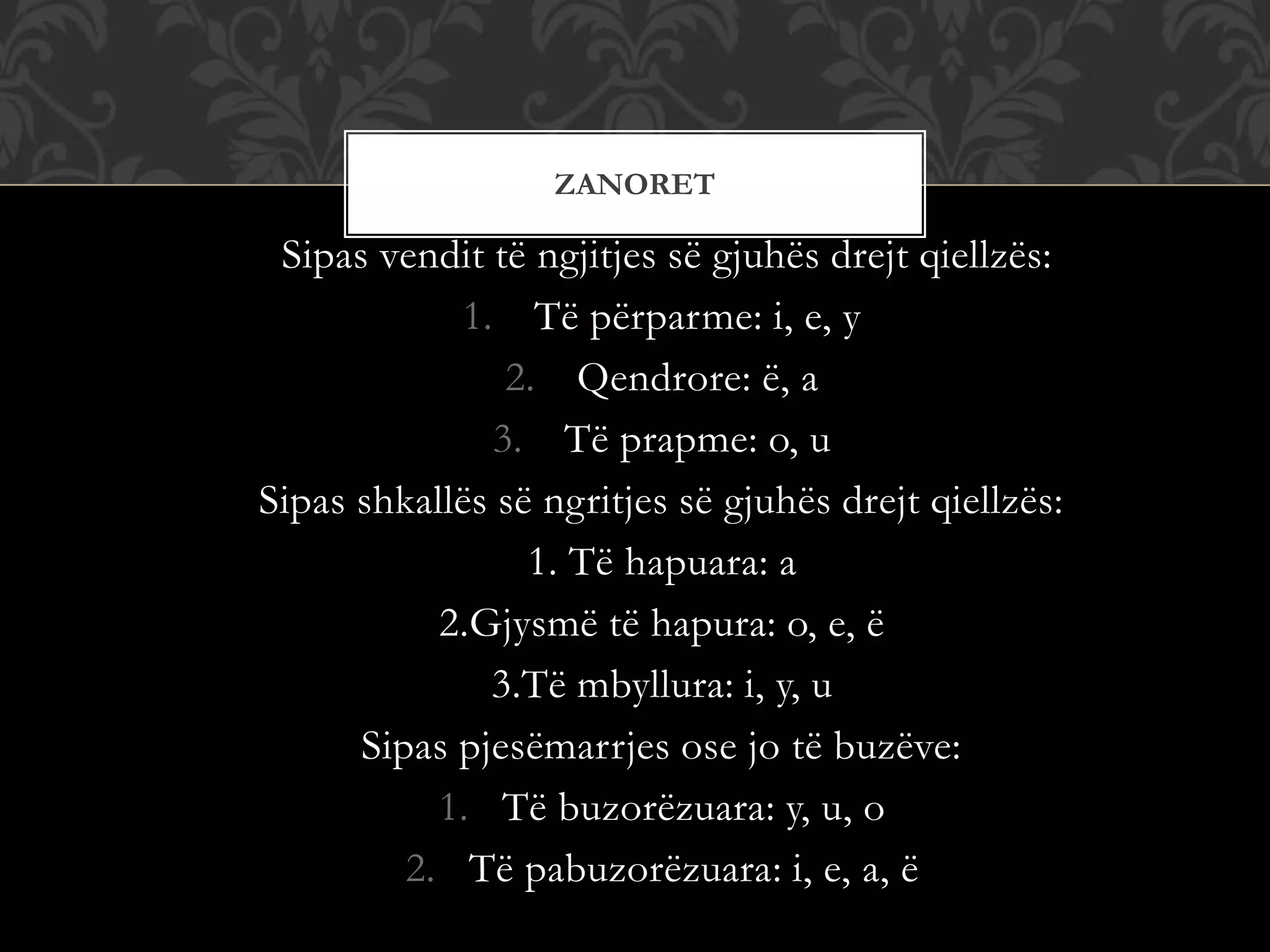 Fonetike dhe Fonologji e Shqipes | PPTX