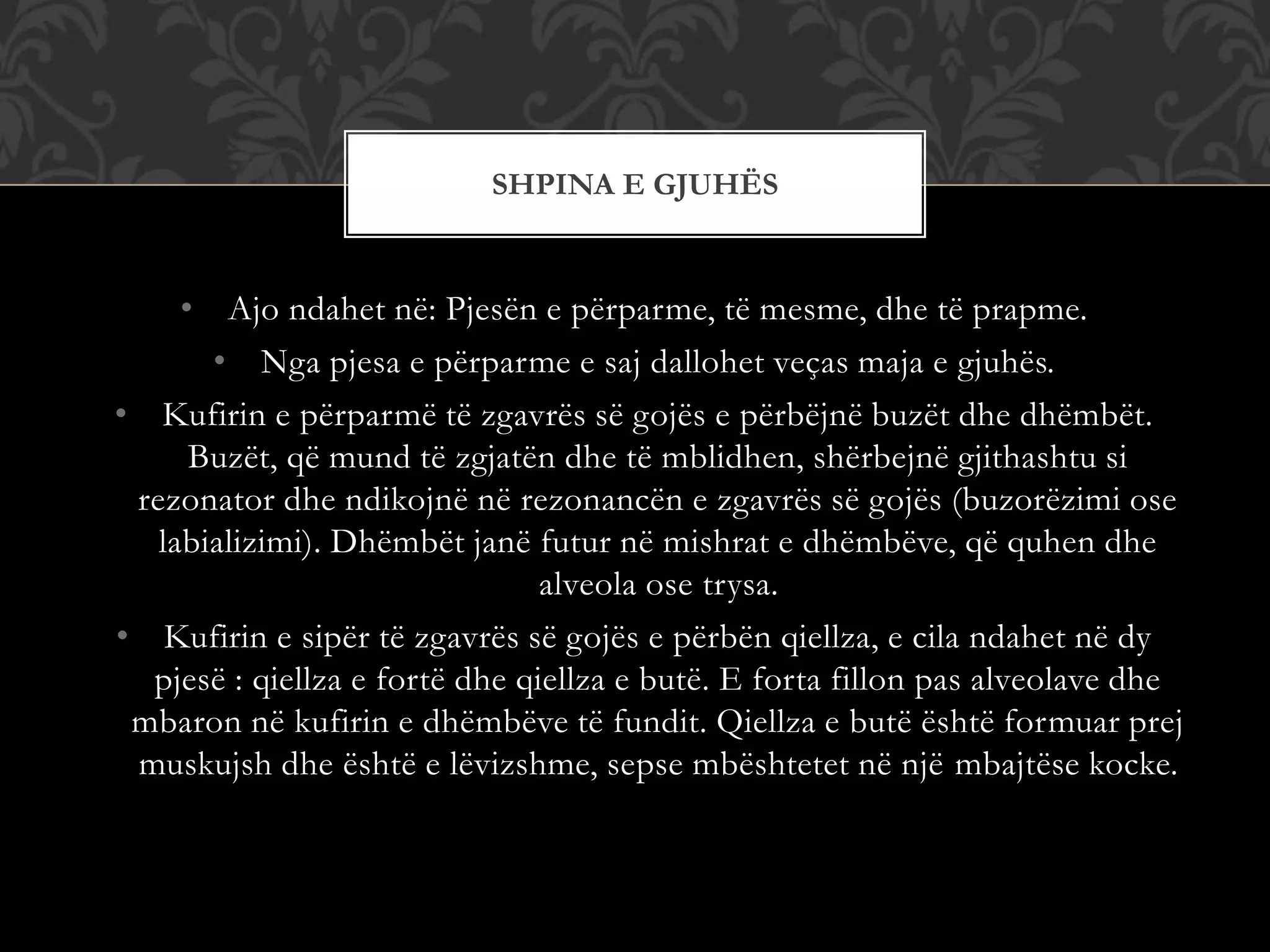 Fonetike dhe Fonologji e Shqipes | PPTX