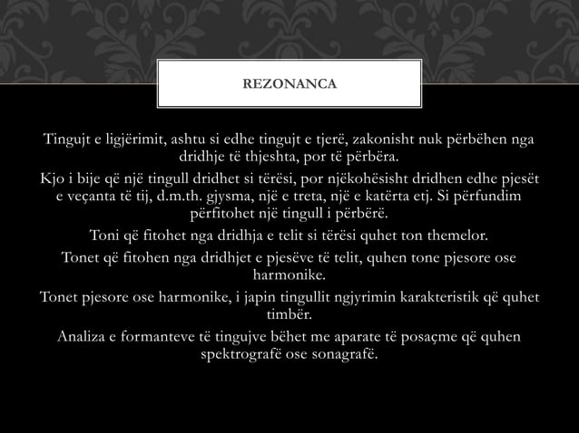 Fonetike dhe Fonologji e Shqipes | PPTX