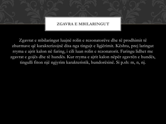 Fonetike dhe Fonologji e Shqipes | PPTX