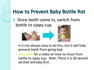 Zanzonico baby bottle rot | PPT