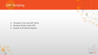 Zap api and scripting - @iprav33nk | PPTX