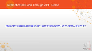 Zap api and scripting - @iprav33nk | PPTX