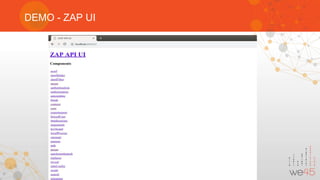 Zap api and scripting - @iprav33nk | PPTX