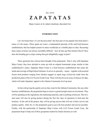 Business Plan Sample for Senior High School ABM Students | PDF