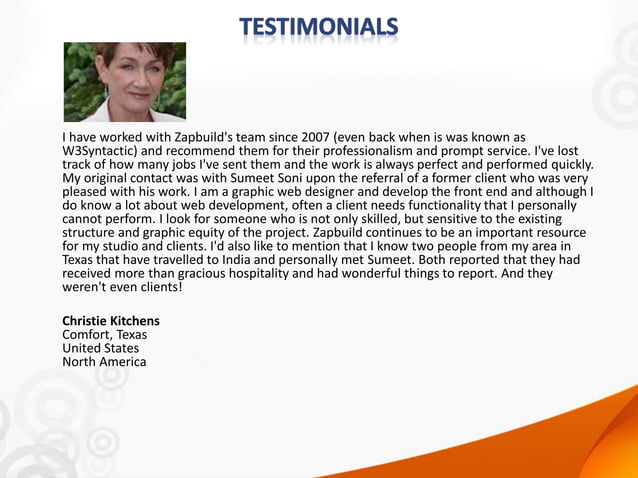 Zapbuild Portfolio | PPT