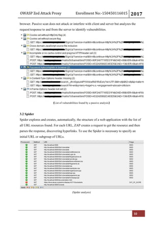 Zed Attack Proxy (ZAP) | PDF