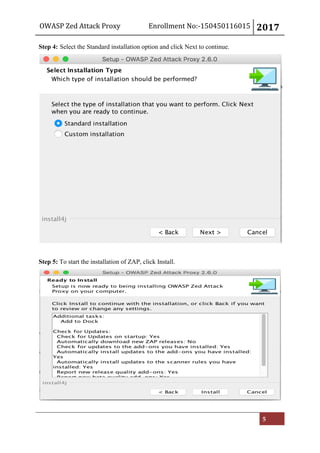 Zed Attack Proxy (ZAP) | PDF