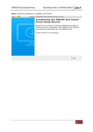 Zed Attack Proxy (ZAP) | PDF