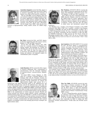 A 79GHz 2X2 MIMO PMCW Radar SoC in 28 nm CMOS | PDF