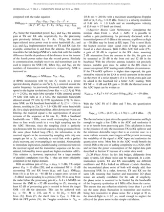 A 79GHz 2X2 MIMO PMCW Radar SoC in 28 nm CMOS | PDF