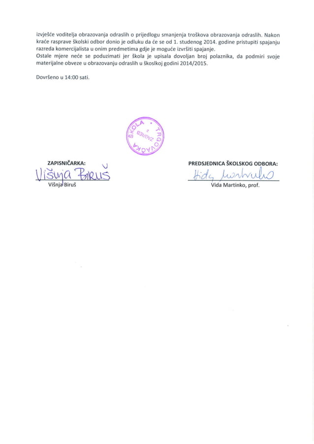 Zapisnik 25.sjed-sk-od-2014 | PDF