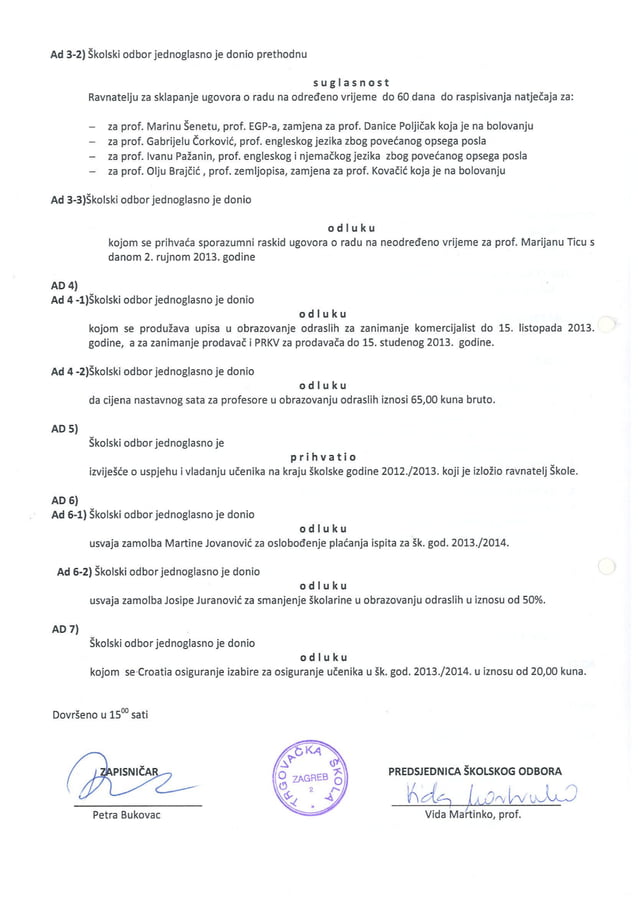 Zapisnik 5-09-2013 | PDF