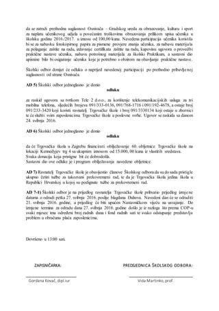 Zapisnik 53. sjednice | PDF