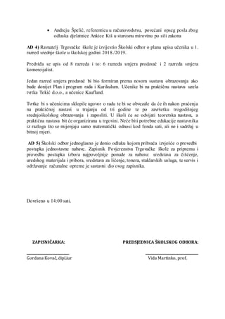 Zapisnik sa 23. sjednice - 2018. | DOCX