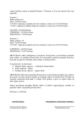 Zapisnik sa 25. sjednice - 2018. | PDF