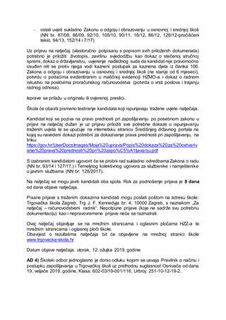 Zapisnik sa 45. sjednice - 2019. | DOCX