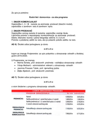 Zapisnik sa 48. sjednice - 2019 | DOCX