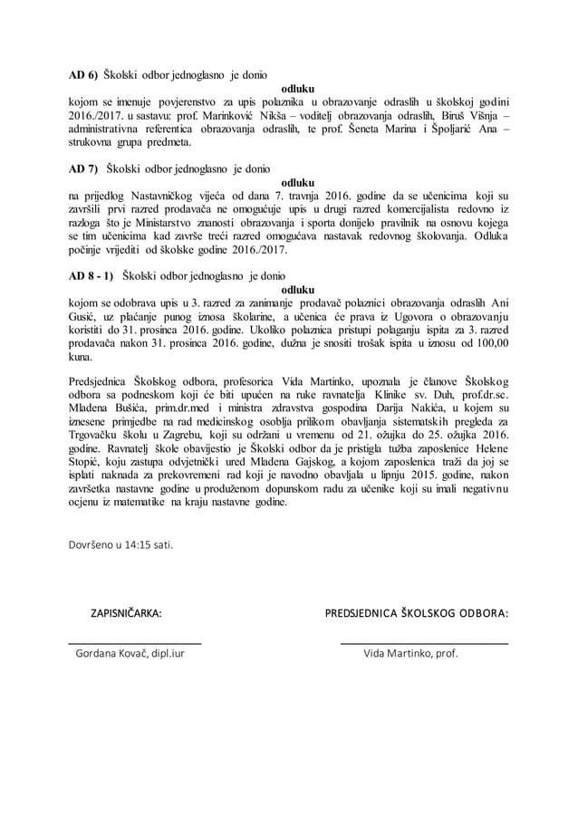 Zapisnik sa 51. sjednice | DOCX