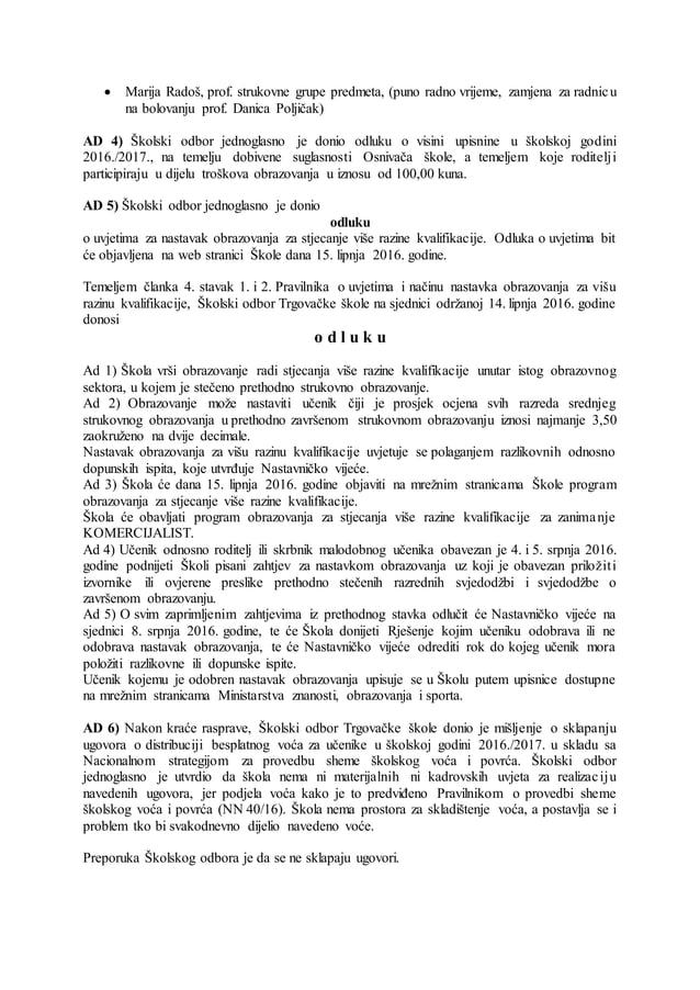 Zapisnik sa 55. sjednice | PDF