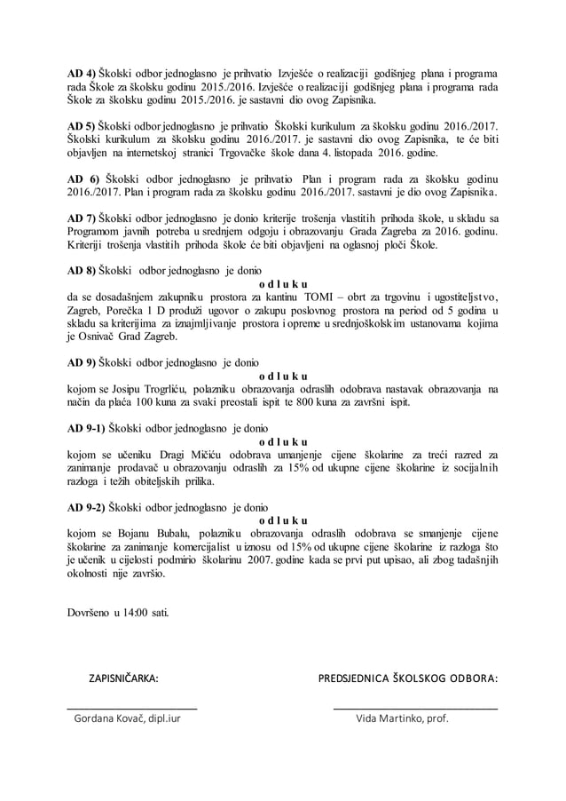 Zapisnik sa 58. sjednice | DOCX