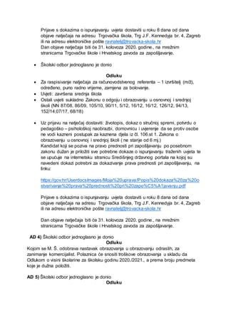 Zapisnik sa 72 - 2020. | DOCX