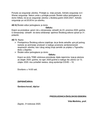 Zapisnik sa 72 - 2020. | DOCX