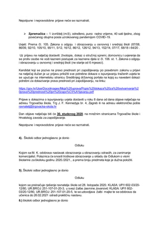 Zapisnik sa 77. sjednice - 2020. | PDF