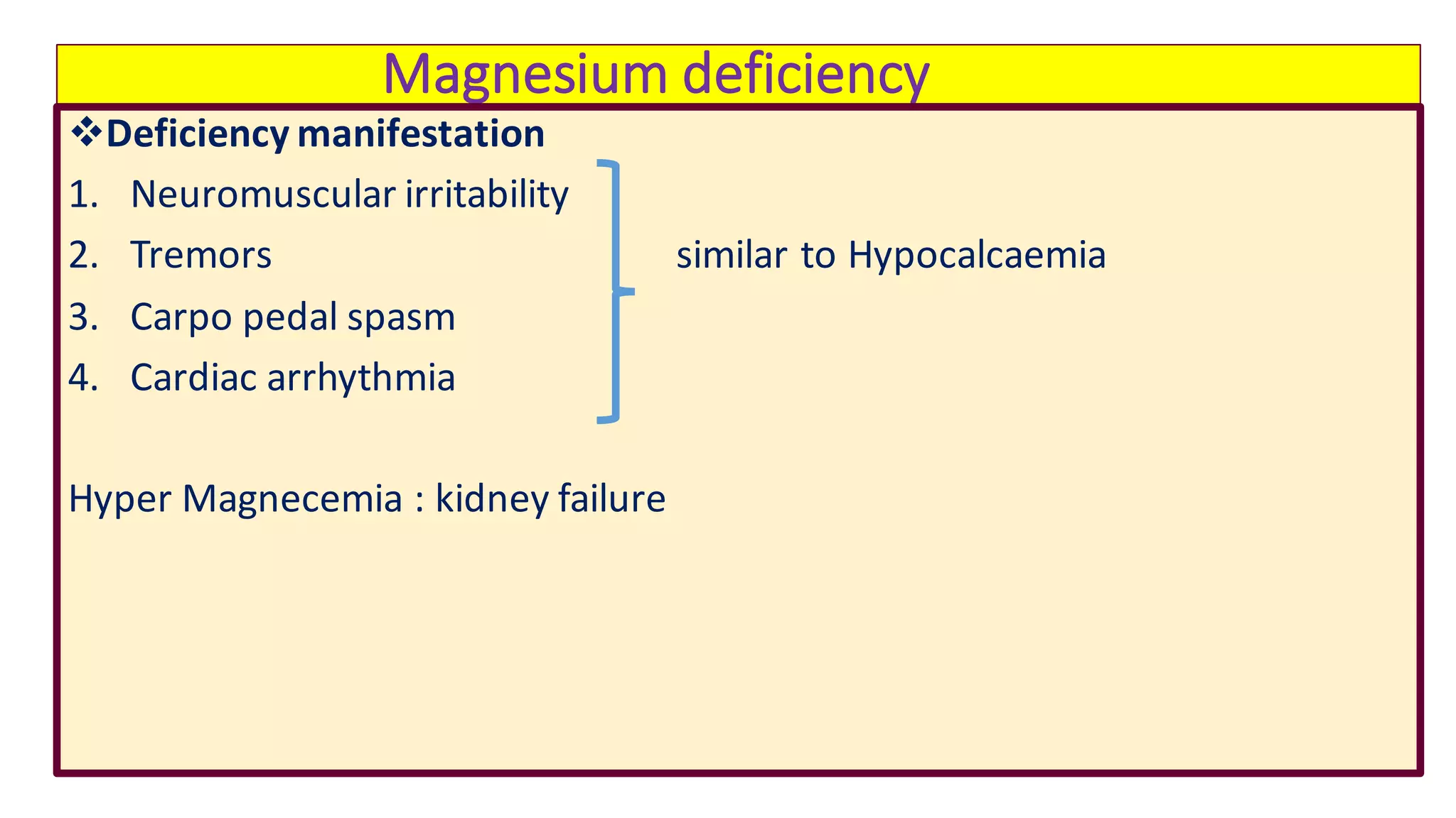 Metabolism of magnesium and its clinical significance | PDF