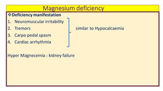 Metabolism of magnesium and its clinical significance | PDF