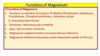 Metabolism of magnesium and its clinical significance | PDF