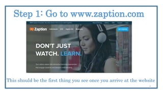 Zapping Away with Zaption! | PPT