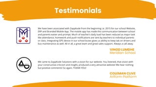 Zappkode Compnay Deck( Software Development / Digital marketing) .pdf | Internet | Computing