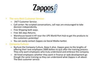 Zappos | PPTX
