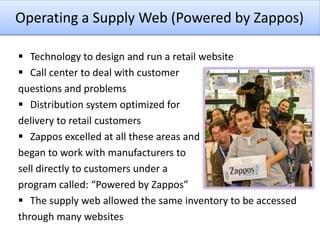 Zappos.com: Developing a Supply Chain to Deliver WOW! | PPTX