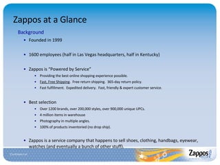 Zappos - Stanford University - 9-30-08 | PPT