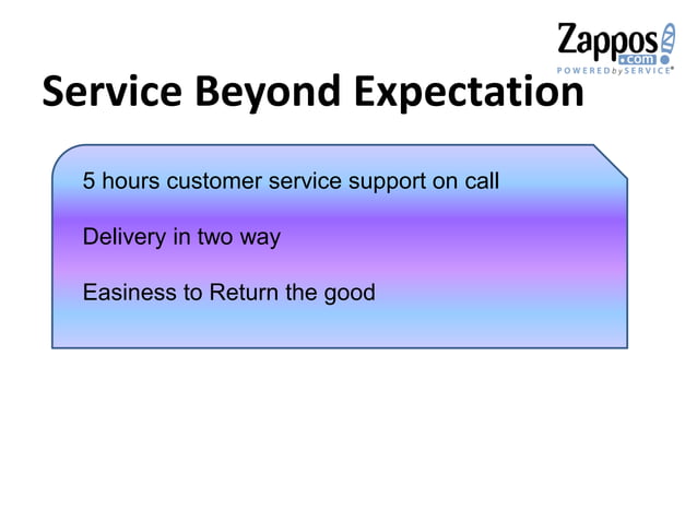 Zappos case study | PDF