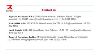 Zaptech Solutions - Software Development Company | PPT