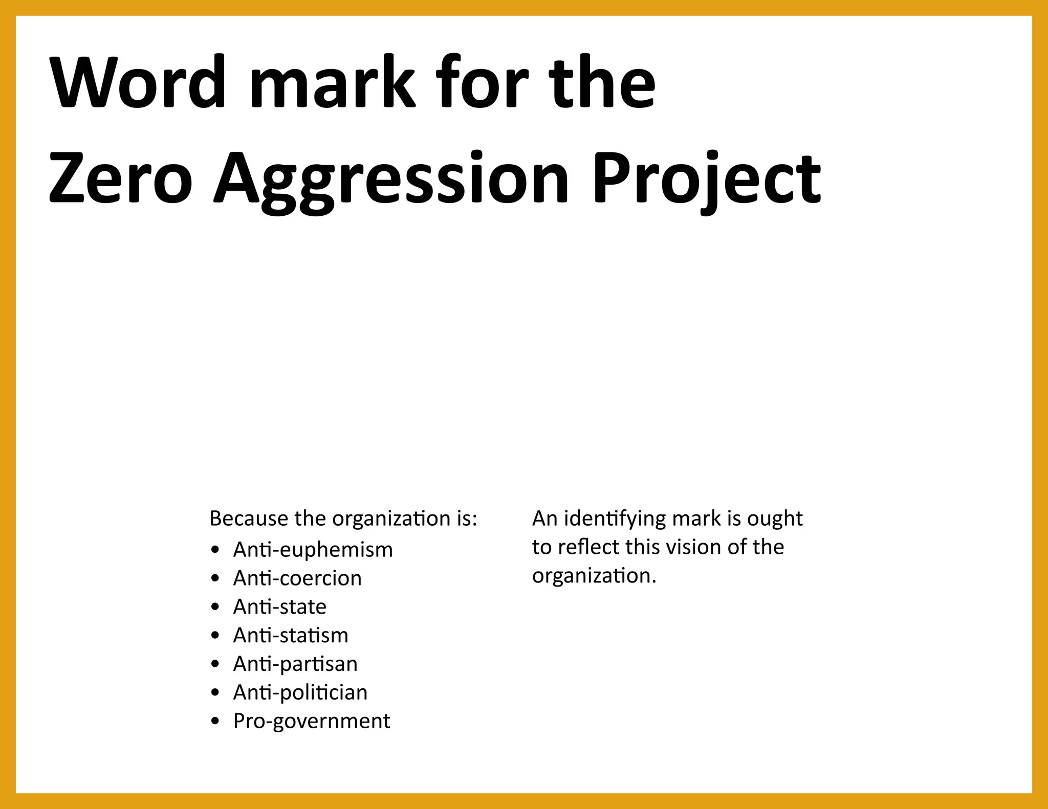 Zap wordmark presentation | PPT