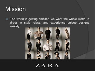 Company Profile: Zara | PPTX