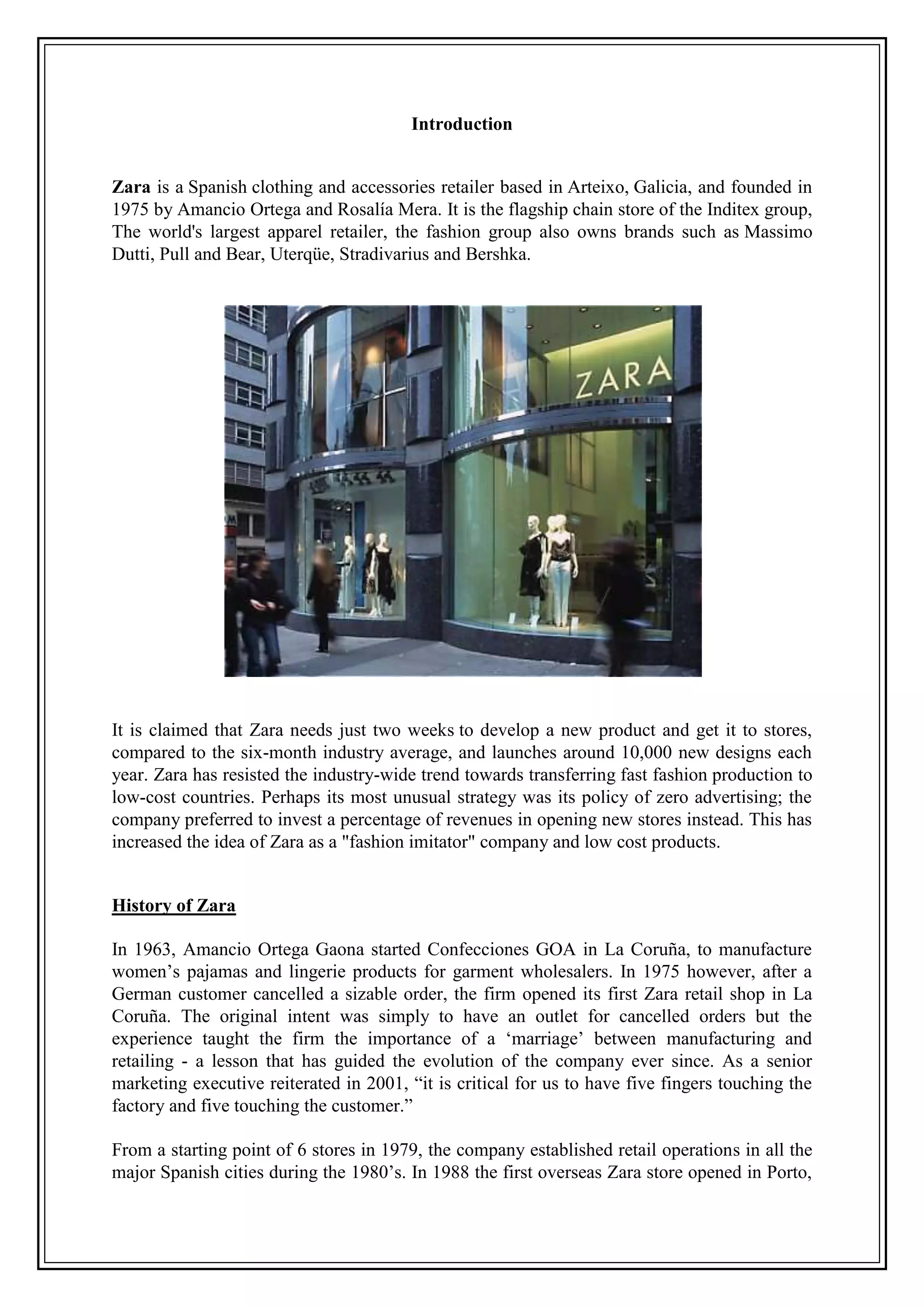 Zara | DOCX