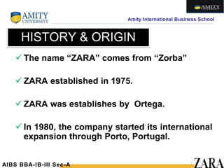 Zara Biggest Selling Brand | PPTX