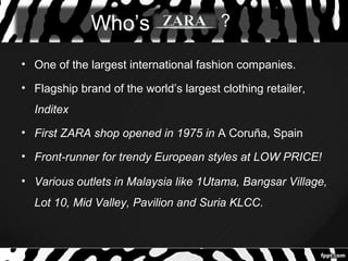 Zara | PPT