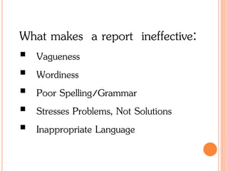 Technical report writing | PPTX