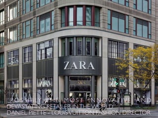 Zara - a marketing strategy redefining retailing | PDF
